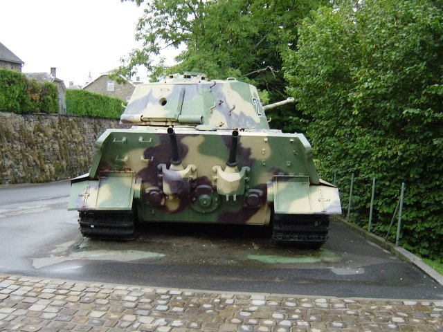 Panzerkampfwagen VI Tiger II 213, La Gleize, las Ardenas (Bélgica ...