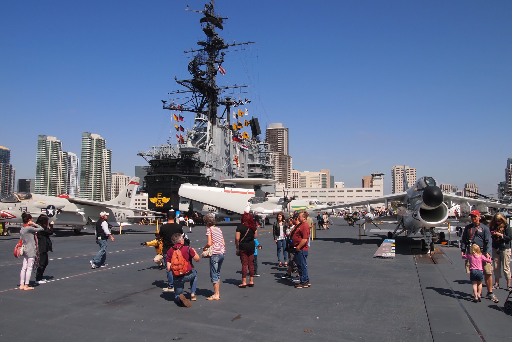 USS Midway, Naval Base, San Diego, (USA) | Blog de MILITARIA lagleize1944